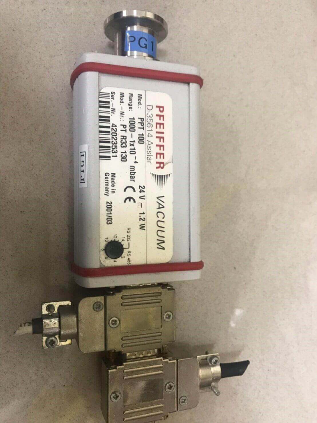 PFEIFFER PPT100 Vacuum Gauge-Maokai Technology Co ., Ltd .的Products