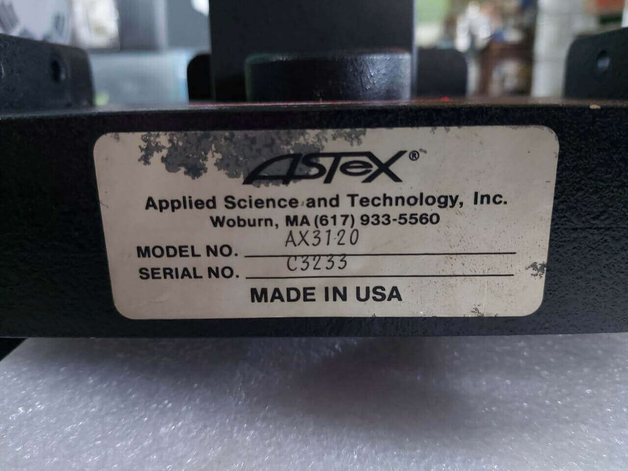 Applied Materials ASTEX AX3120 / AX3030 -Maokai Technology Co ., Ltd .的 ...