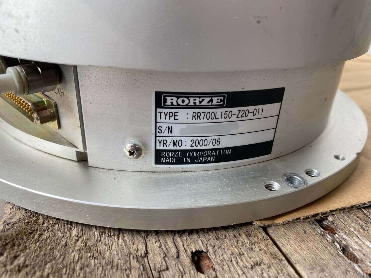 RORZE ROBOT RR700L150-Z20-011-Maokai Technology Co ., Ltd .的Products