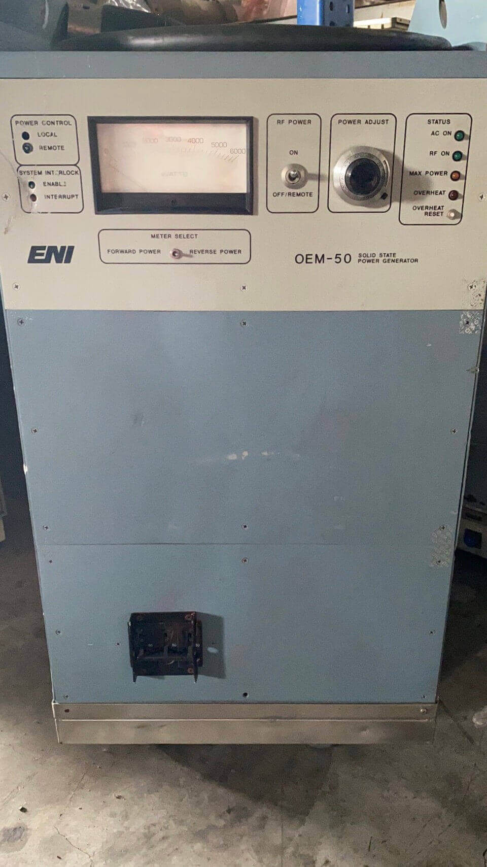 ENI OEM-50 RF Solid State Power Generator-Maokai Technology Co ., Ltd ...