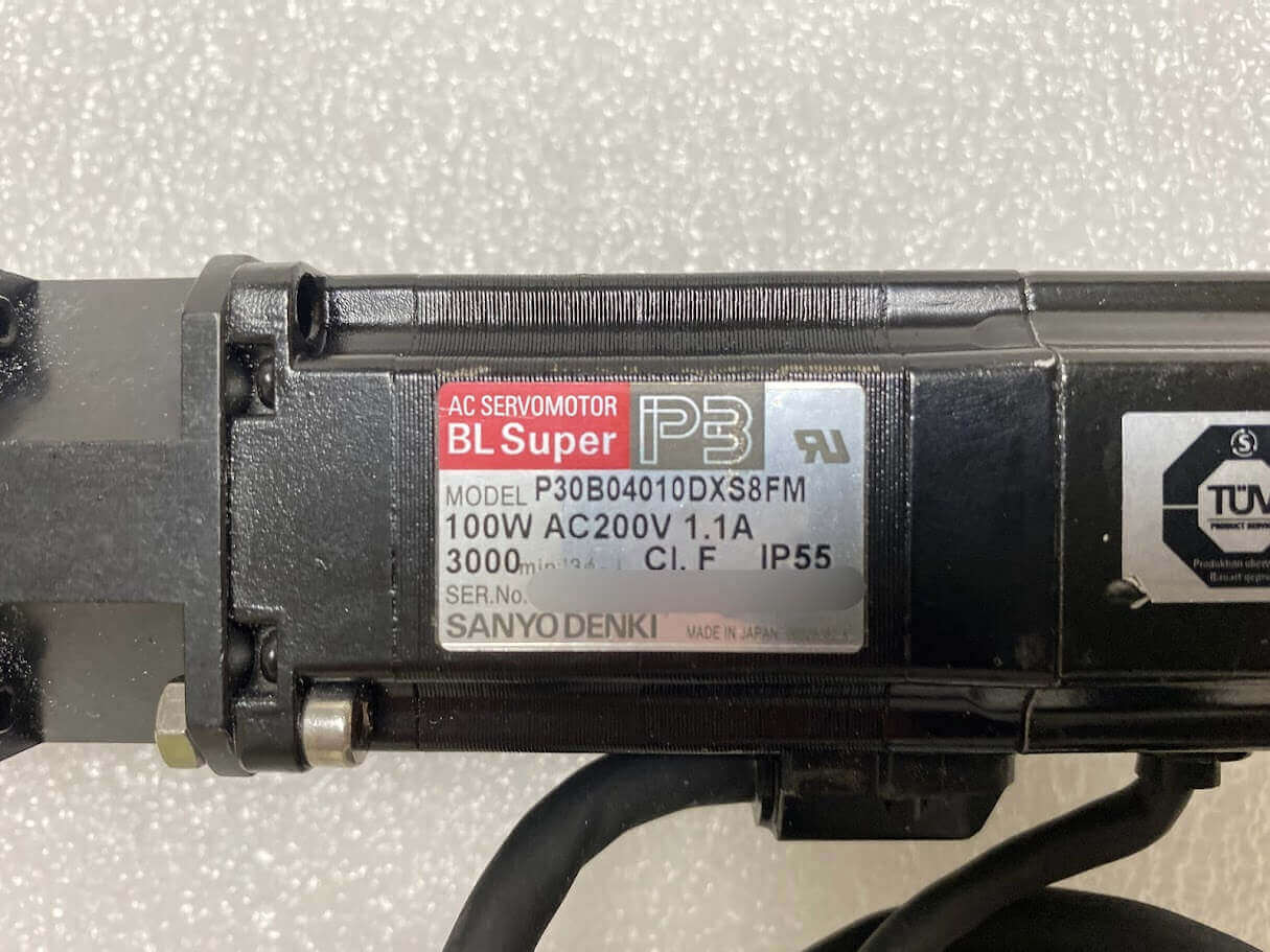 CGI REDUCER GEARHEAD 017PLX0220-XX-5597X / SANYO DENKI Servo Motor ...