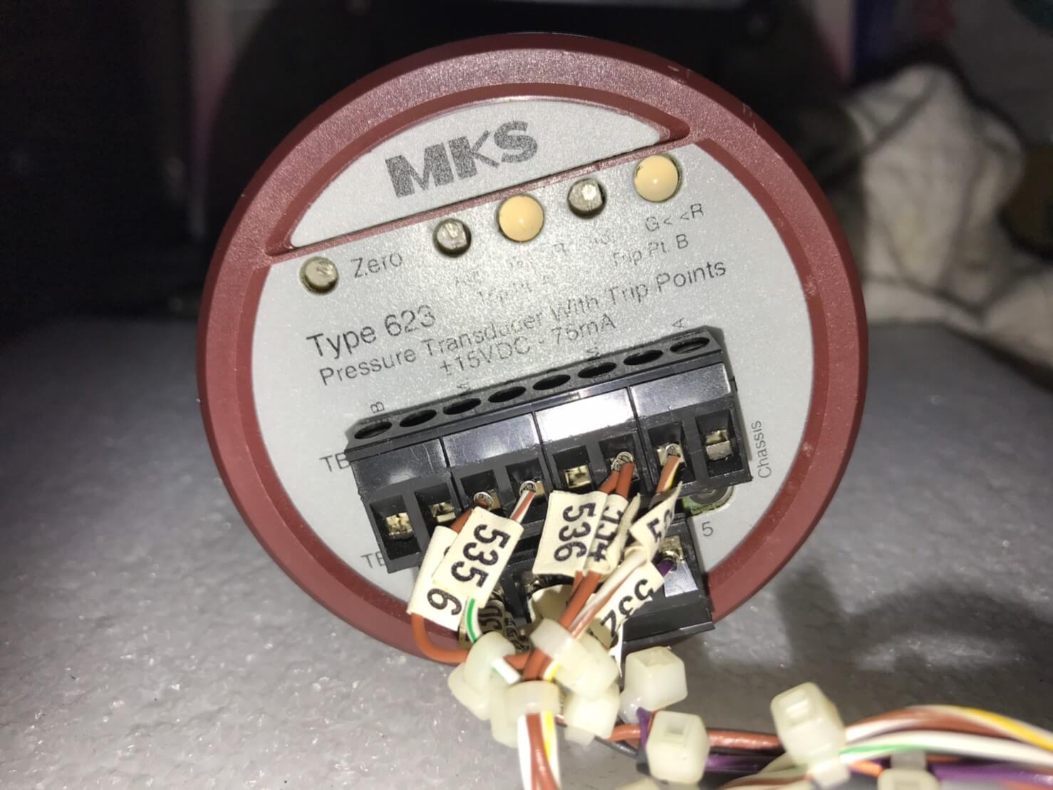 MKS Pressure Transducer 623A13TDE 1000Torr-茂塏科技有限公司的產品專區