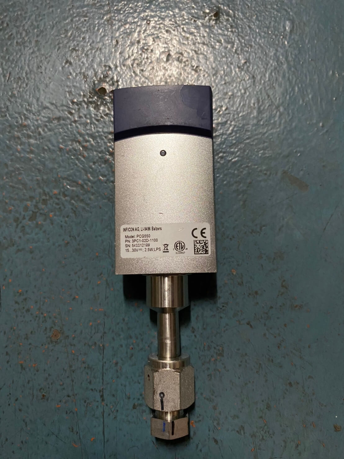 INFICON AG LI-9496 Balzers PCG550 3PC1-02D-1100 Vacuum Gauge-茂塏科技有限公司的產品專區