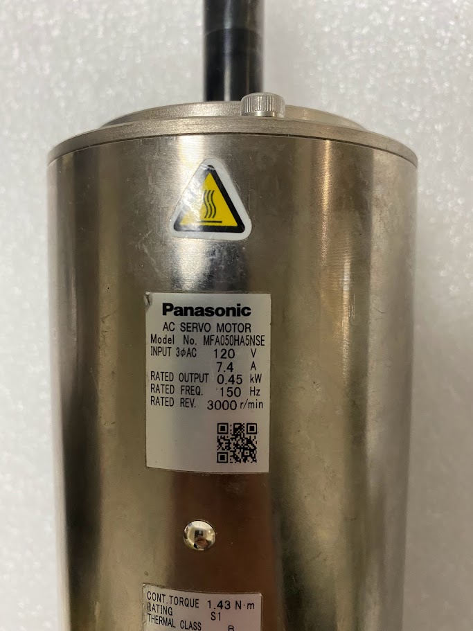 Panasonic AC SERVO MOTOR SPINDLE MFA050HA5NSE-茂塏科技有限公司的產品專區